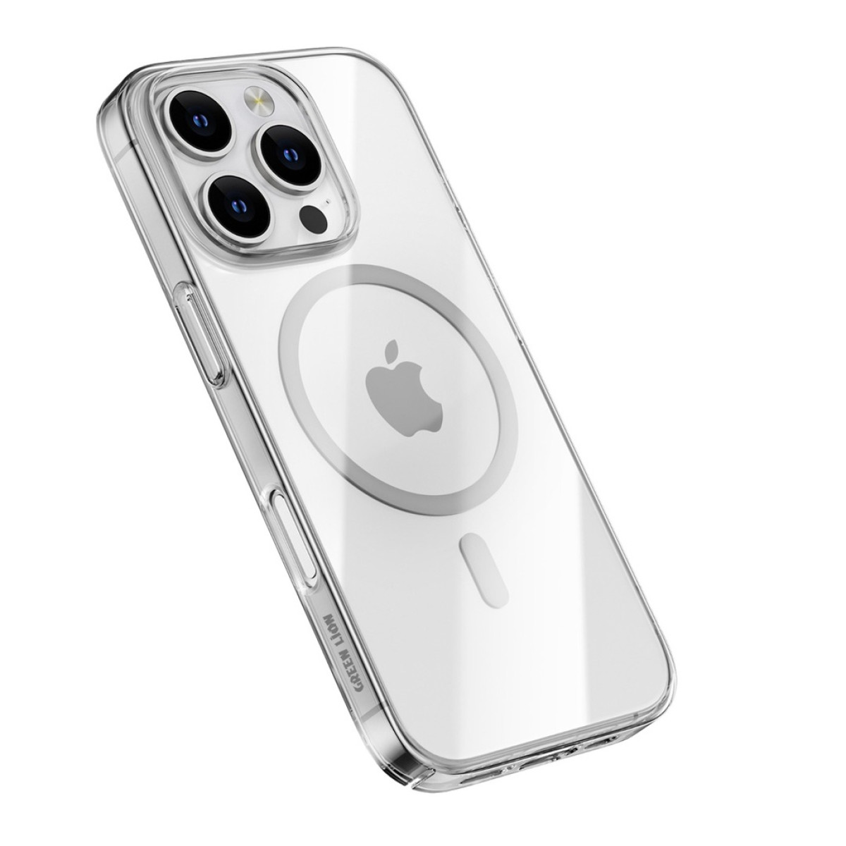 Buy Online Green Lion MagSafe Crystal Clear iPhone 16 Pro Max-Clear in Qatar- Tccq.com